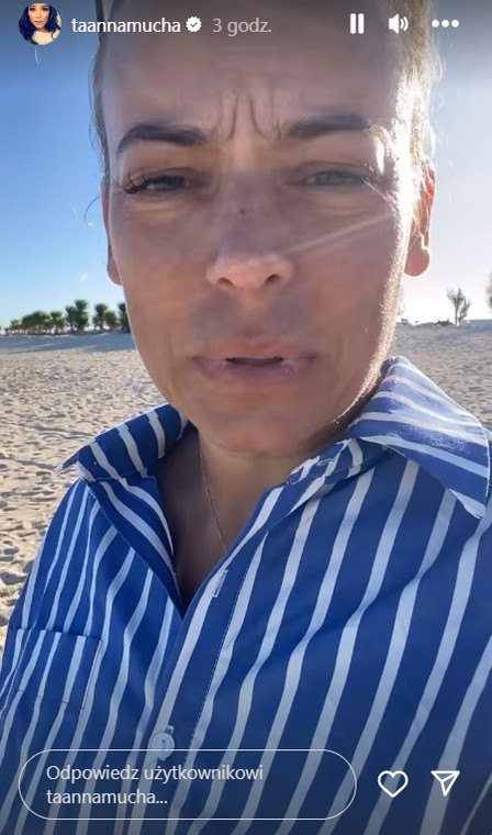 Anna Mucha reaguje na krytykę ze strony internautów. "Czekam na opiekę ...