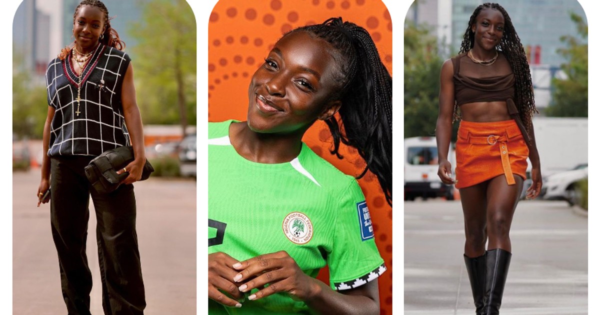 5 things we love about Super Falcons' Michelle Alozie style and beauty | Pulse Nigeria