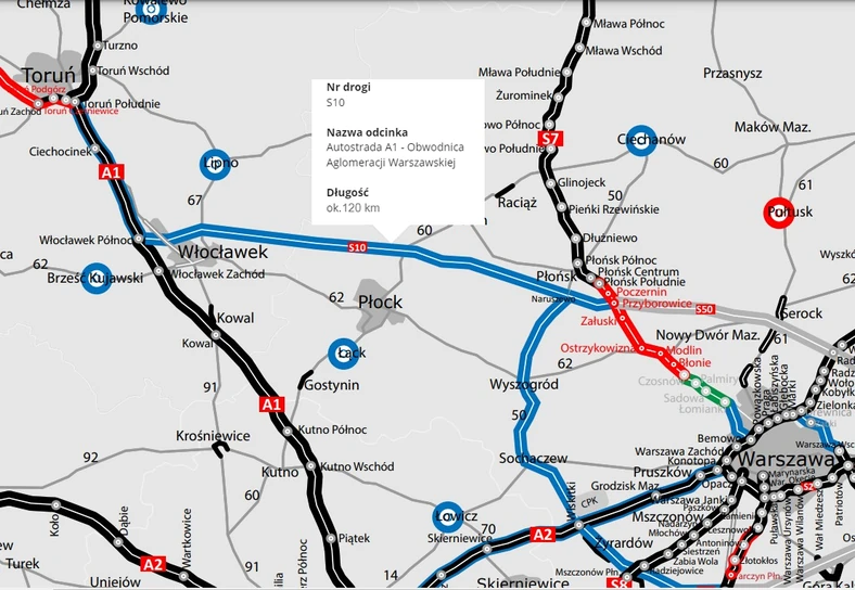 Droga S10 stanie się alternatywą dla autostrady A2. Kierowcy szybko ...