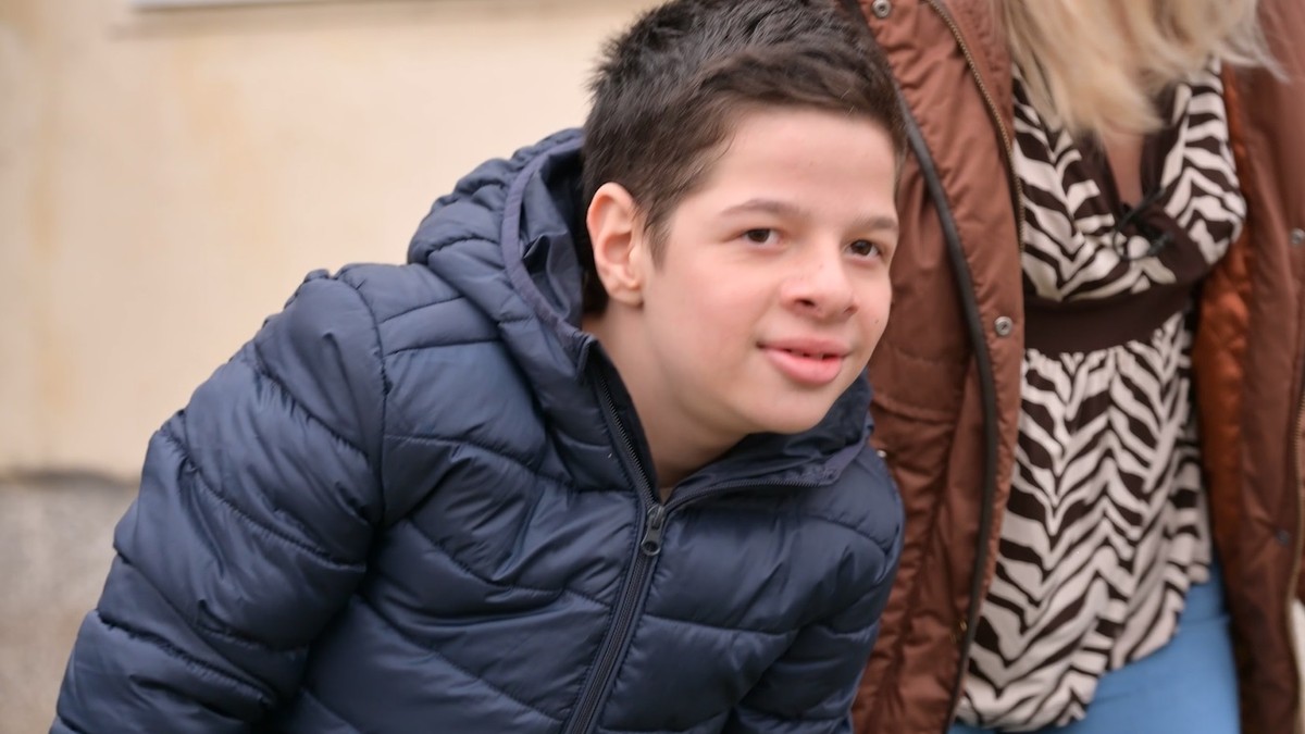 David je heroj koji ne govori i ne hoda samostalno, ali njegov osmeh ...