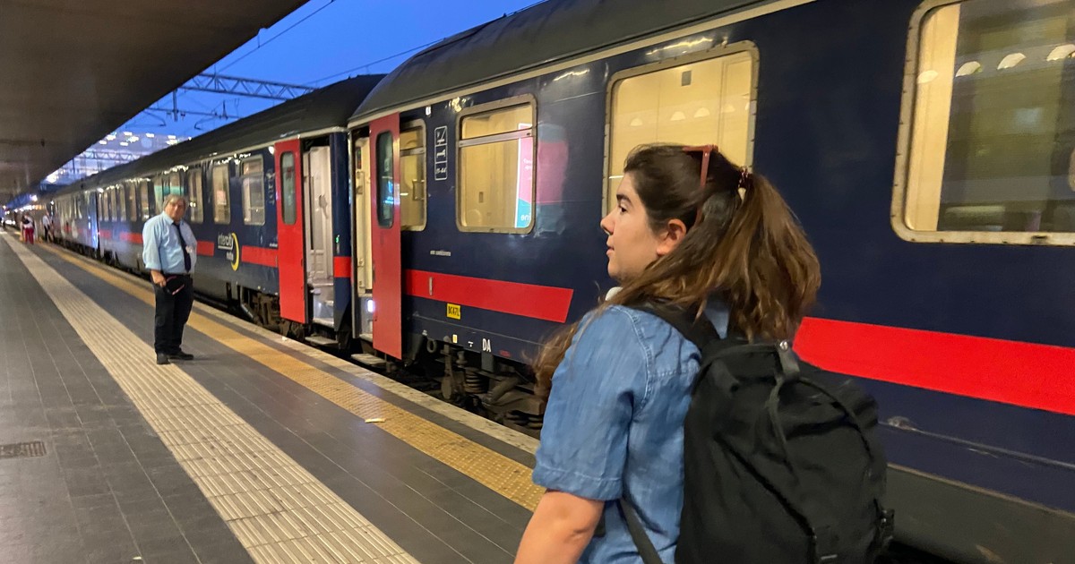 My party of 2 paid $160 for a cabin on a 12-hour train ride from Rome ...