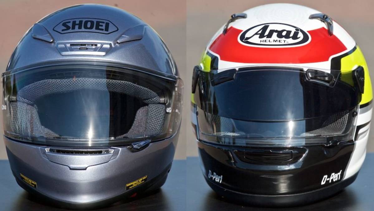 Shoei NXR vs. Arai Quantum ST PRO - porównanie kasków premium