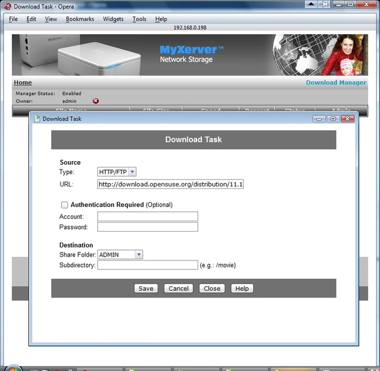 EZY MyXerver MX3600 – tani dysk sieciowy