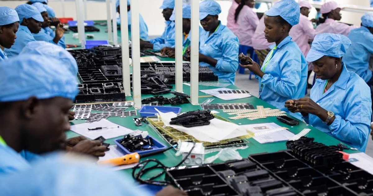 The top 10 African countries with the highest labour productivity ...