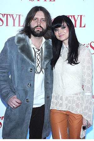 Anna Rusowicz z mężem na imprezie - Kobieta