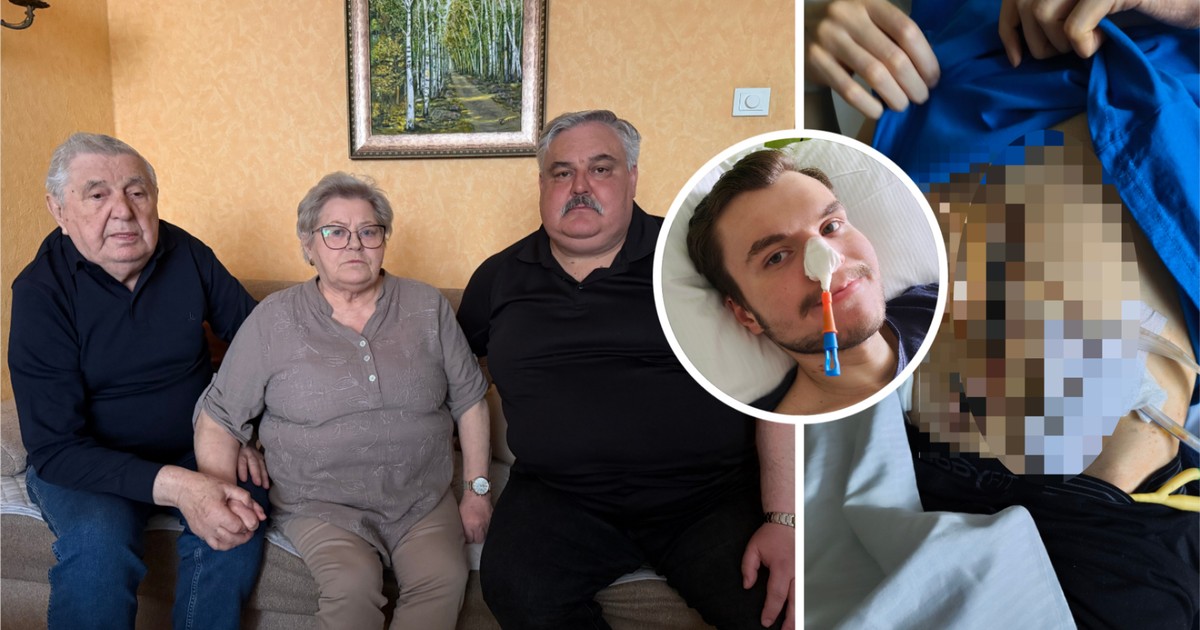 Poszedł do szpitala na własnych nogach. Wyszedł ze stomią i traumą na ...