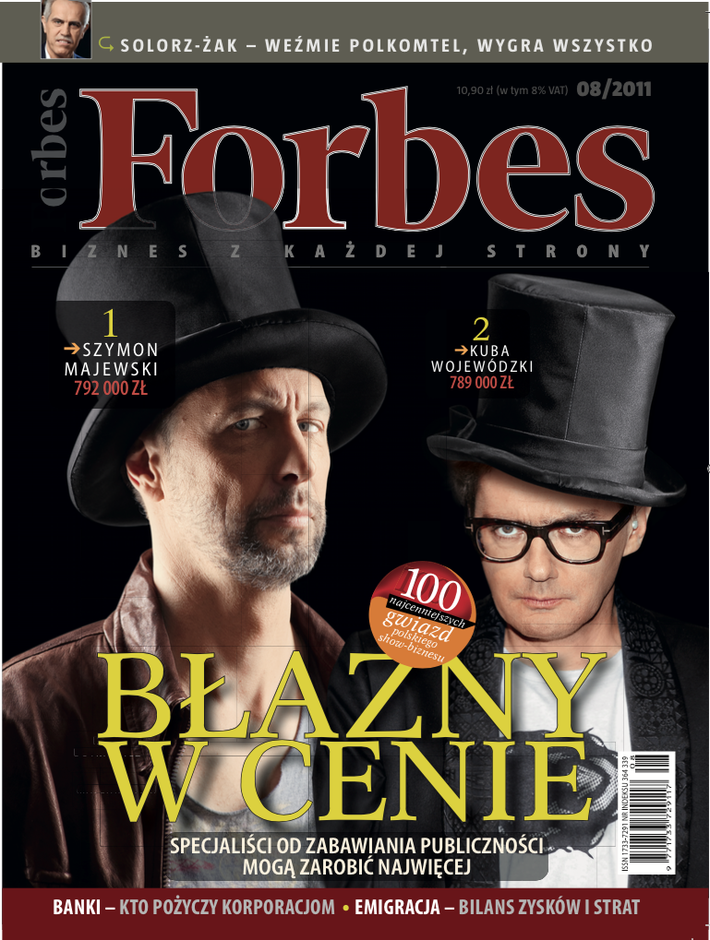 10 lat polskiej edycji magazynu Forbes - Wiadomości - Forbes.pl