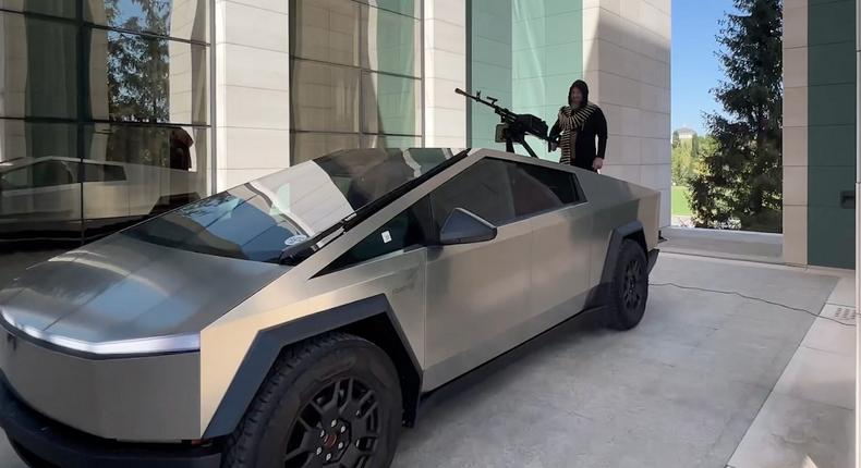 Putin ally's machine-gun Cybertruck may look 'super cool,' but it's ...