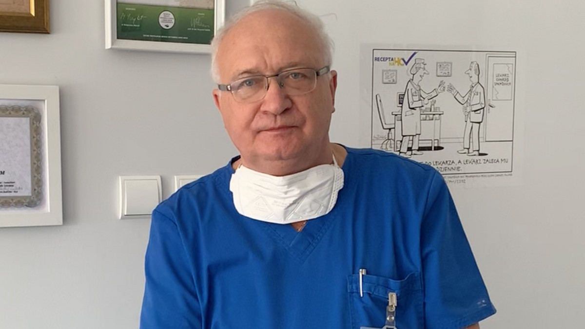 Prof. Simon dla "Rz": Mniej robionych testów to mniej wykrywanych ...