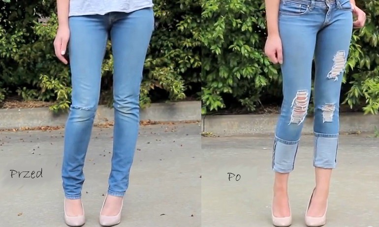 Jak przerobić dżinsy, czyli 3 cuda, jakie można wyczarować ze starych ...