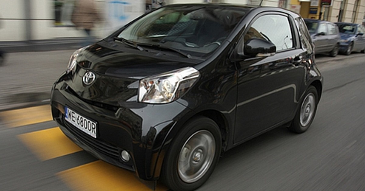 Toyota iQ 1.0 SOL: Kup, kliknij i jedź. Enter!