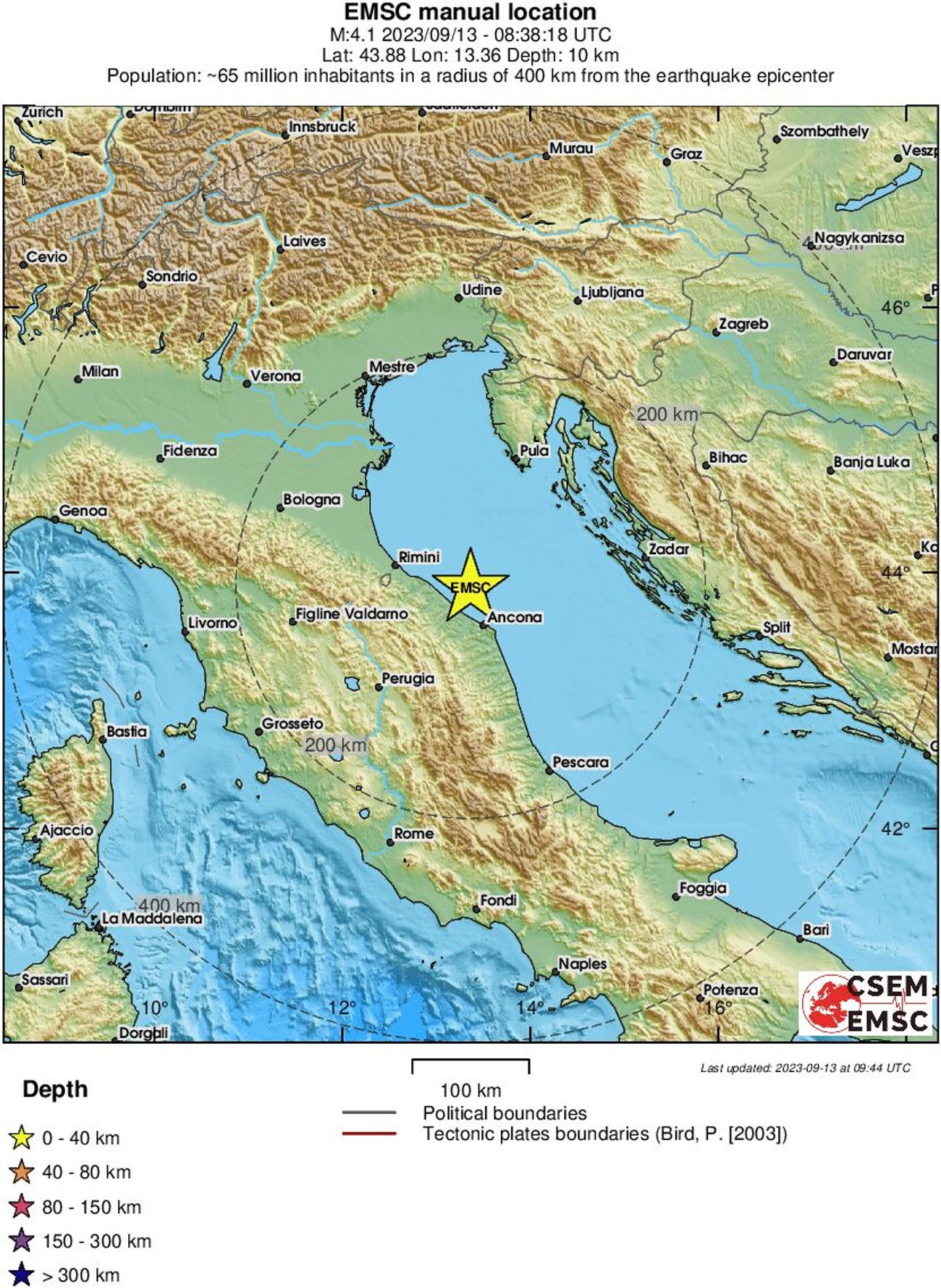 Jak zemljotres u Jadranskom moru - Blic