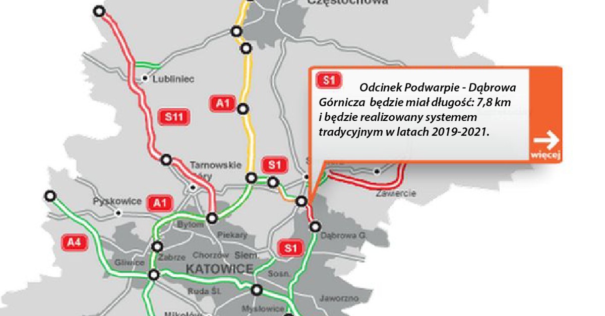 Cała trasa S1 gotowa do 2022 roku. Jest decyzja GDDKiA [MAPA] - Forsal.pl