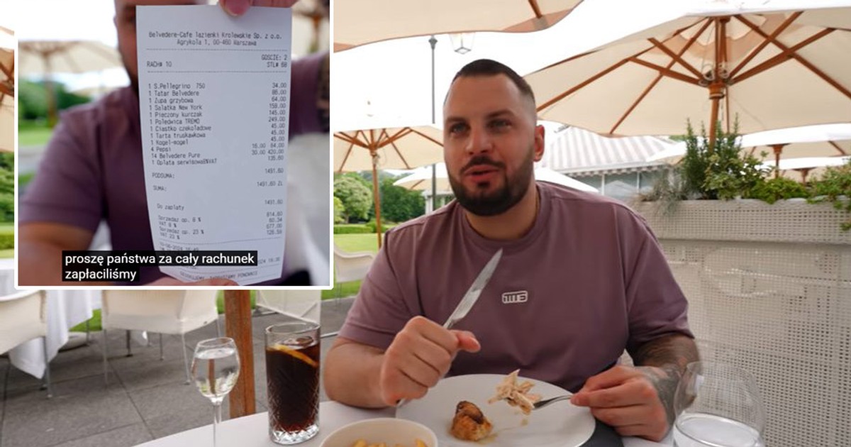 Wojek zapłacił 1,5 tys. zł za obiad. A potem pojawiła się kontrola fiskusa