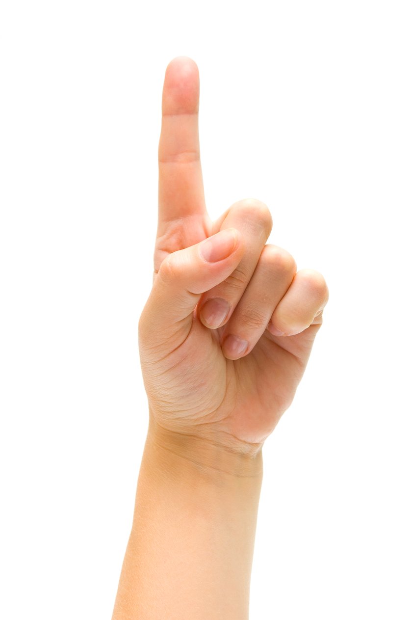 Co znaczy długi palec wskazujący