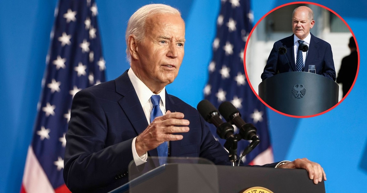Joe Biden wycofuje się z wyborów. Kanclerz Niemiec reaguje - Wiadomości