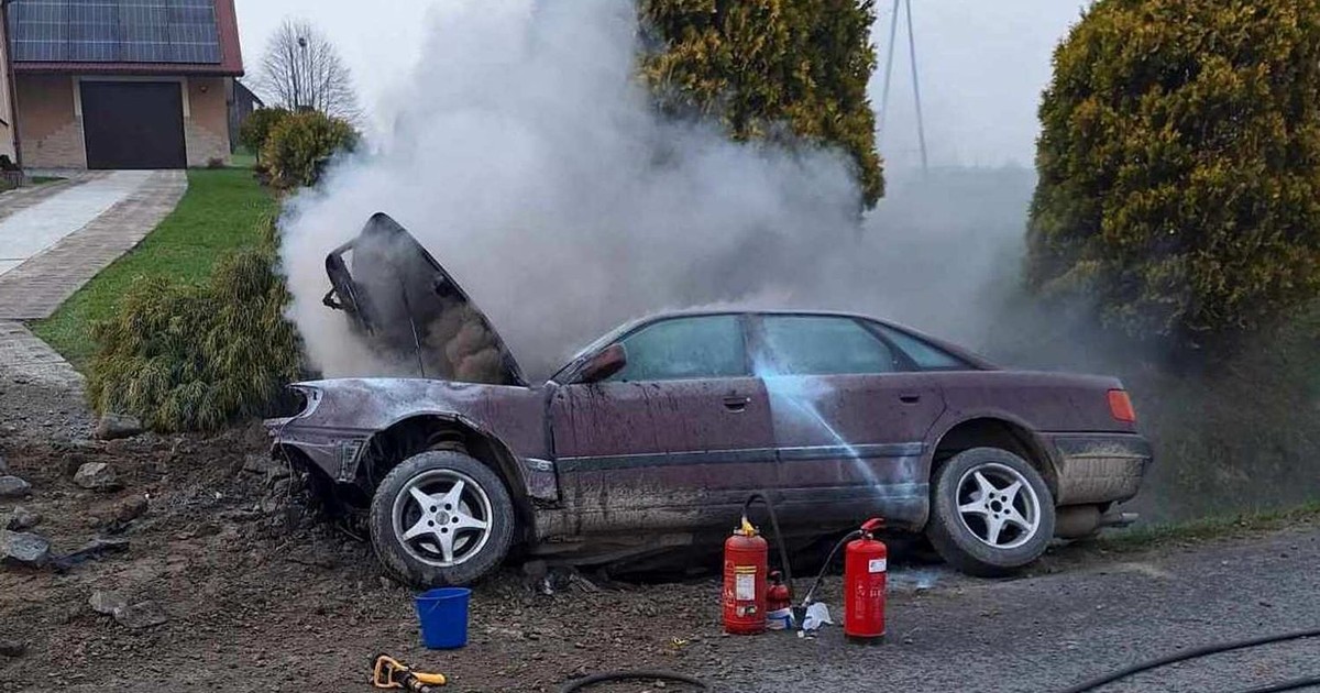 Tragiczny wypadek w Różance na Podkarpaciu. Nie żyje 31-latek