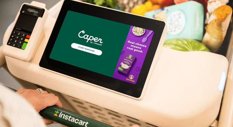 Smart shopping carts with customized ads are the future of grocery ...