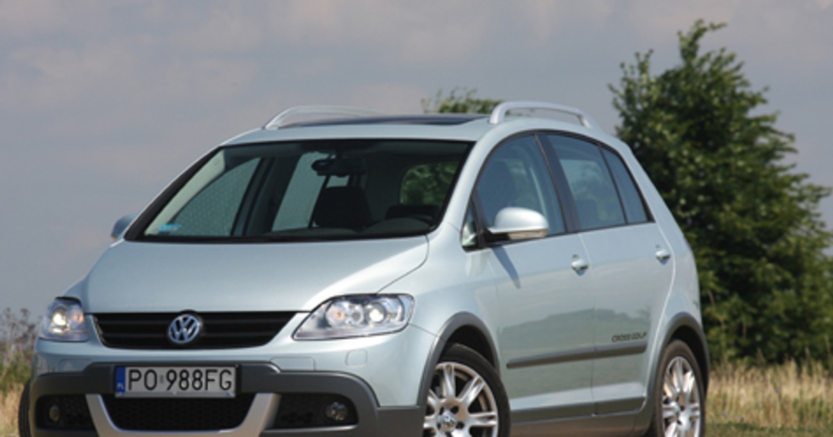 VW Golf Plus Cross - odmieniony minivan