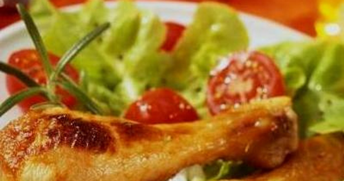 Ízletesen pácolt csirkecomb recept