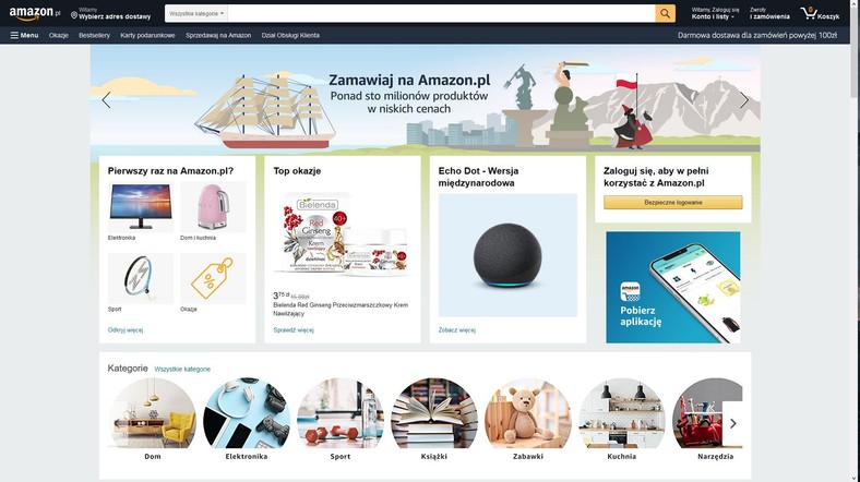 Amazon.pl już działa. Ruszyła polska wersja największego internetowego ...