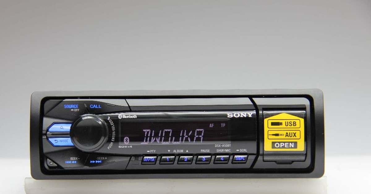 Sony DSX-A50BT z Bluetooth ale bez CD