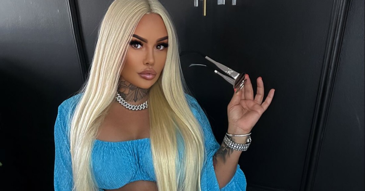 Laluna Uniqe wydała miliony na operacje plastyczne. Tak wyglądała ...