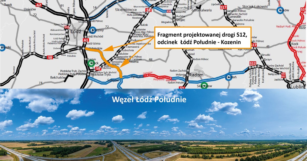 To będzie kluczowa trasa w centrum kraju. Połączy trzy ważne drogi ...