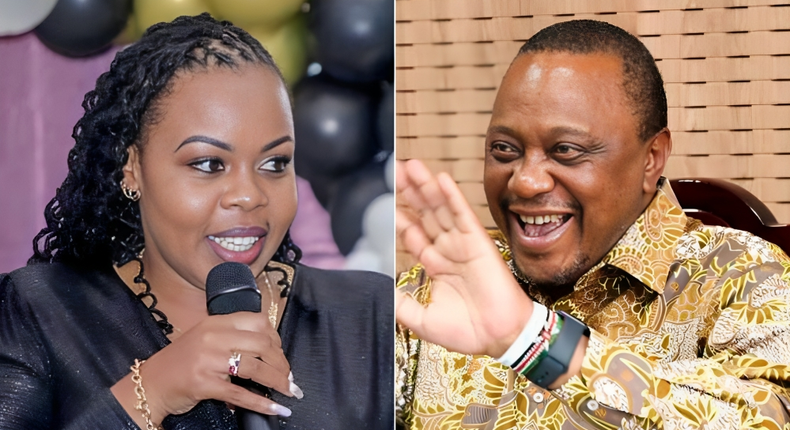 Kameme FM's Muthoni Wa Kirumba surprises Uhuru Kenyatta with on-air ...