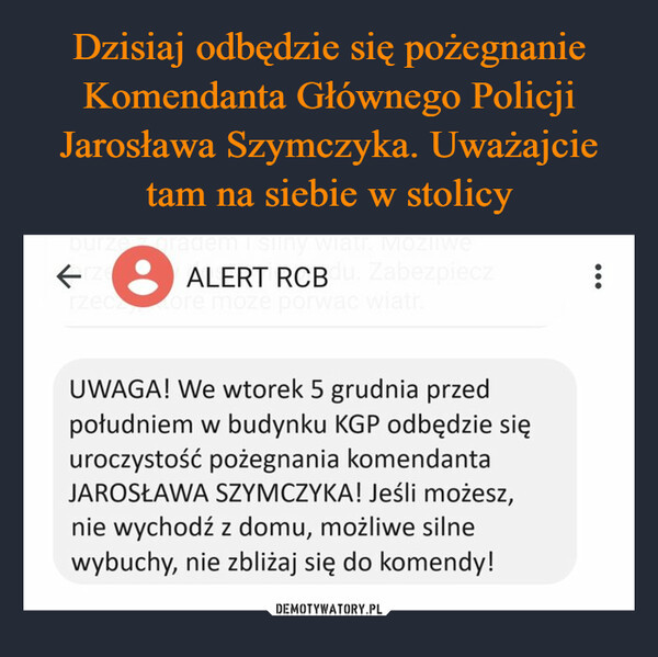 Jarosław Szymczyk odchodzi z KGP. W sieci wciąż głośno o granatniku ...