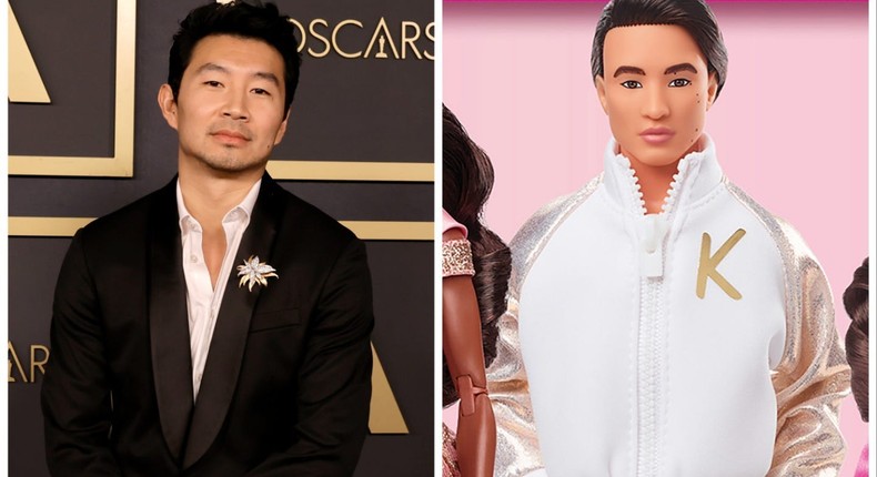 Simu Liu is a 'little jealous' that the Barbie doll version of him has ...