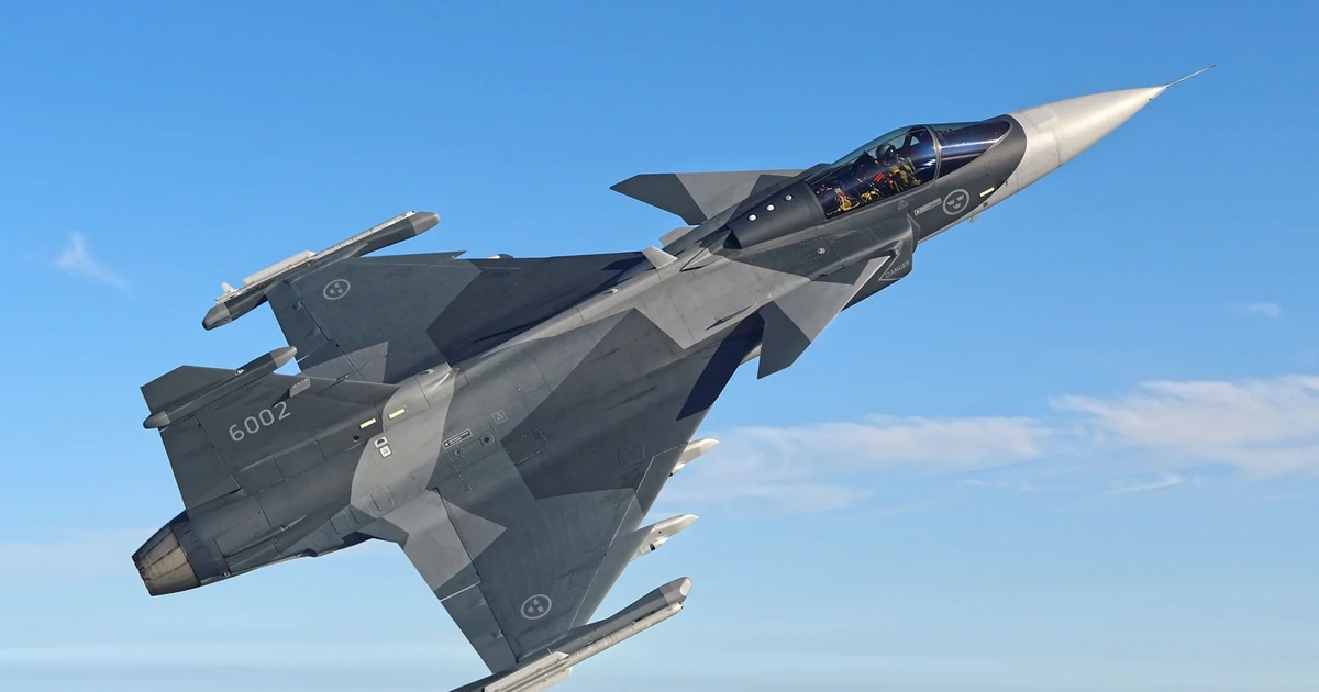 Myśliwce Gripen dla Ukrainy? Szwecja stawia jeden główny warunek