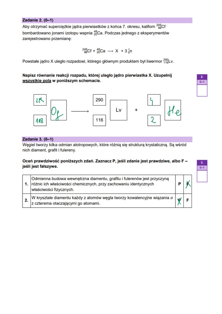 Matura 2023: chemia poziom rozszerzony [ARKUSZE I ODPOWIEDZI]