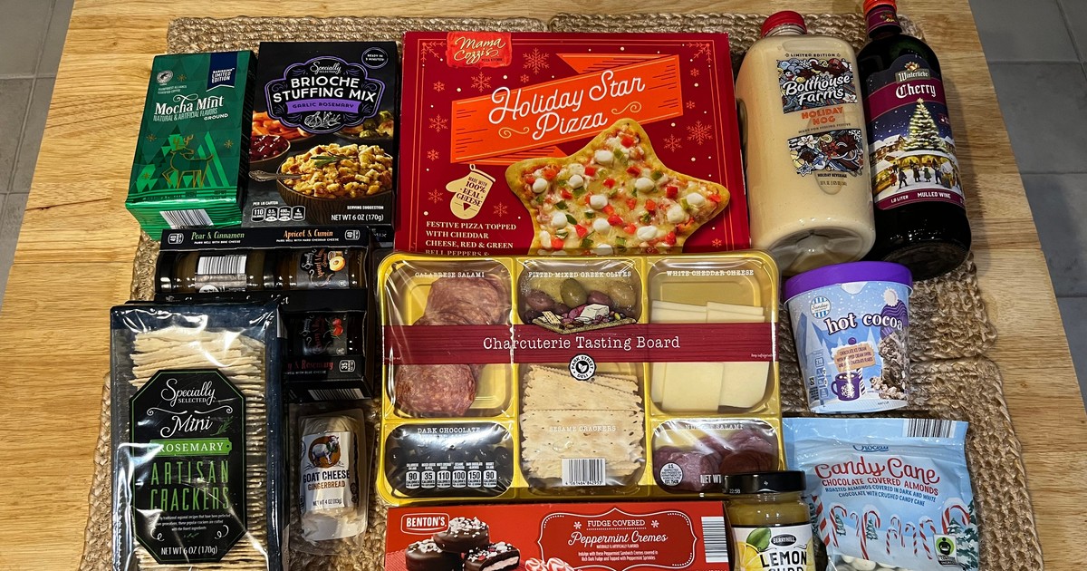 I tried 14 of Aldi's holiday food items, and I'd buy at least half of ...
