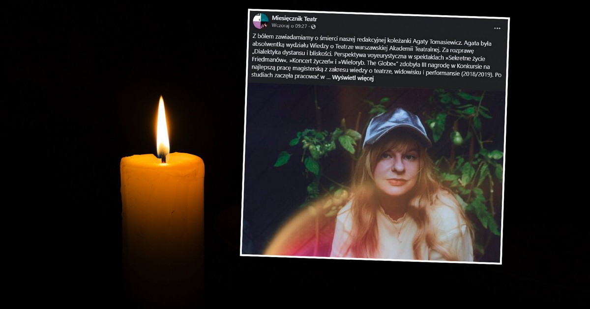 Zmarła dziennikarka Agata Tomasiewicz. Miała tylko 33 lata