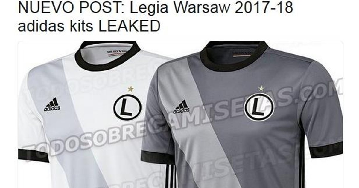 Legia Warszawa: wyciekły nowe stroje. Burza w sieci Legia Warszawa: wyciekły nowe stroje. Burza w sieci