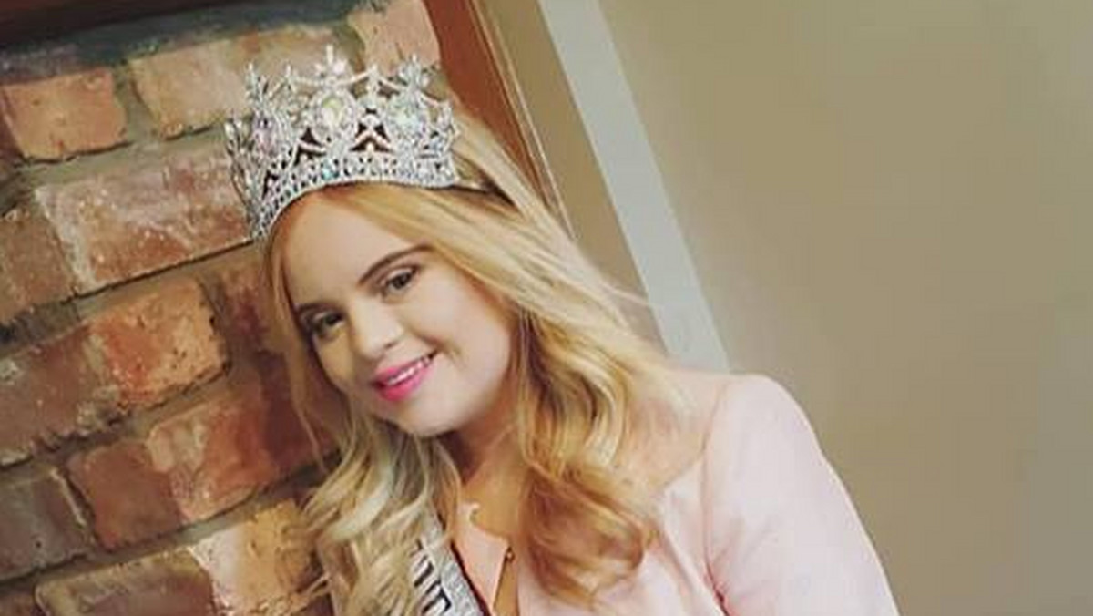 Nastolatka z zespołem Downa wygrała międzynarodowy konkurs piękności ...