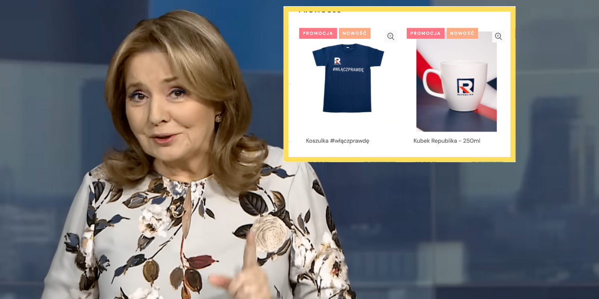 TV Republika otworzyła sklep. Przypinka z logo stacji warta prawie 90 ...