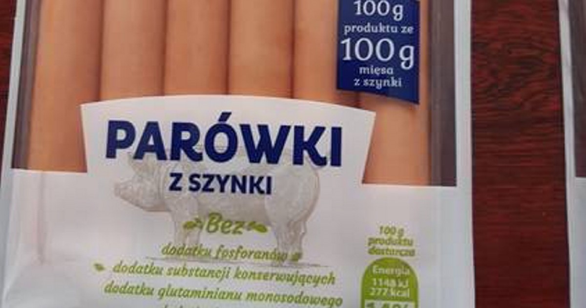 Parówki z Biedronki wycofane z powodu bakterii wywołującej listeriozę