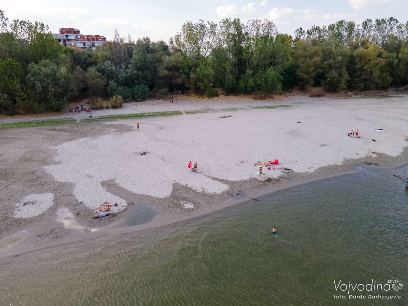 Opasnost ispod Pupinovog mosta: Peščani sprud može biti poguban za ...
