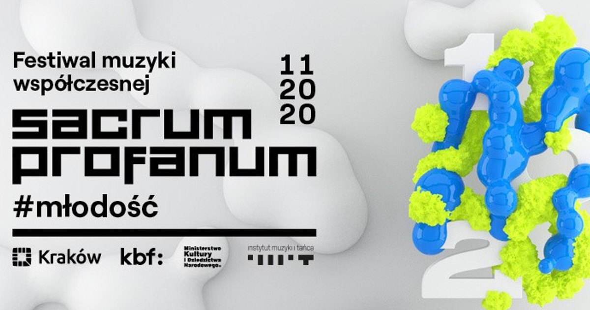 Rozpoczął się 18. Festiwal Sacrum Profanum. Tym razem on-line - Muzyka