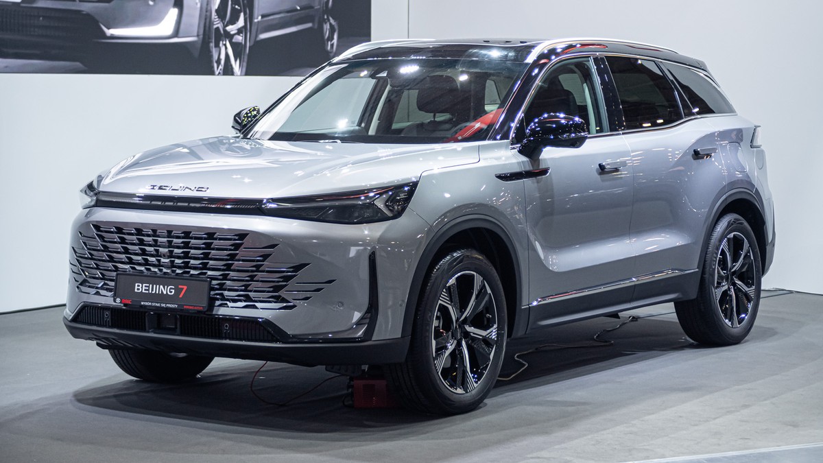 Nowy chiński SUV błyszczał na targach w Poznaniu. BAIC Beijing 7 zwraca uwagę także ceną