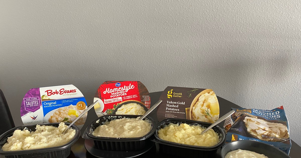 I tried 4 brands of premade mashed potatoes from the store, and I'd ...