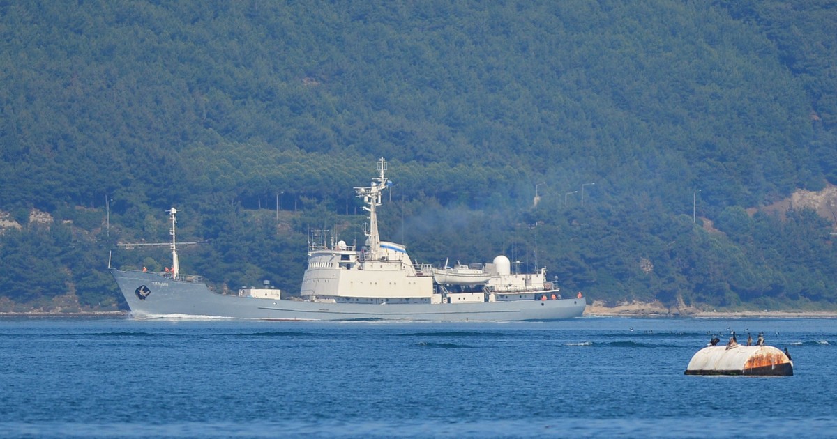 Rosyjski statek szpiegowski "Kildin" opuścił Morze Śródziemne - Wiadomości