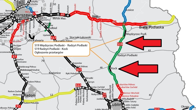 Via Carpatia S19 dłuższa o dwa nowe odcinki. Z Lublina do Białegostoku ekspresowo - Dziennik.pl