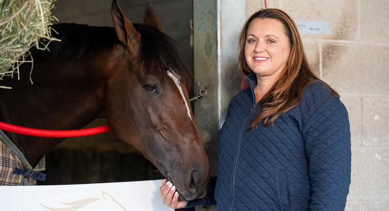 I'm the first female trainer to win the Kentucky Derby. Being a horse ...