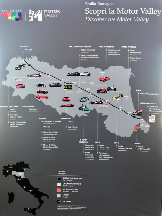 Motor Valley to wyjątkowe miejsce w skali świata. Byłem w muzeach ...