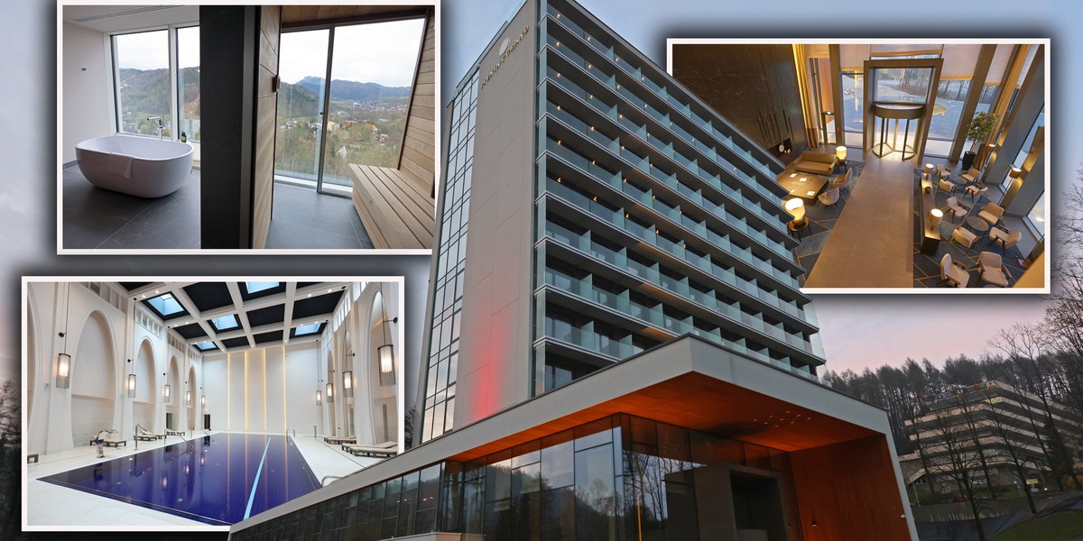Hotel Grand Pieniny W Szczawnicy Najwy szy W Polskich G rach