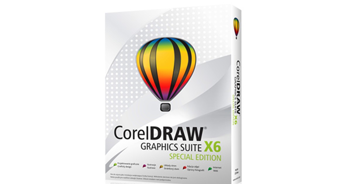 Pakiet graficzny CorelDRAW X6 w specjalnej taniej edycji - już w sklepach