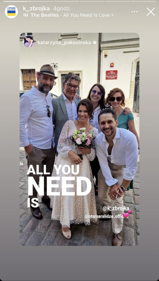"365 dni". Otar Saralidze i Katarzyna Zbrojewicz wzięli ślub. Zobacz zdjęcia - Plejada.pl